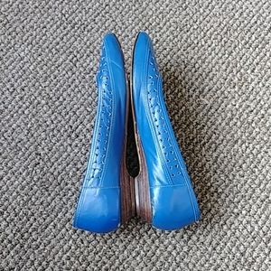 Calico | Shoes | Calico Blue Flats | Poshmark